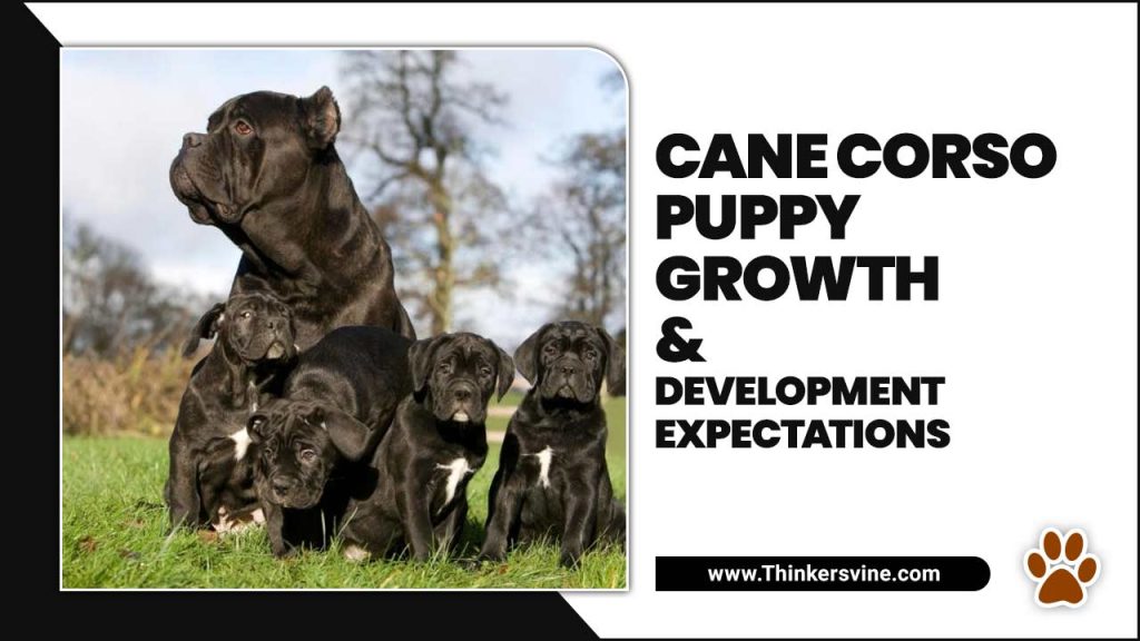 Cane Corso Puppy Growth & Development Expectations - Explained