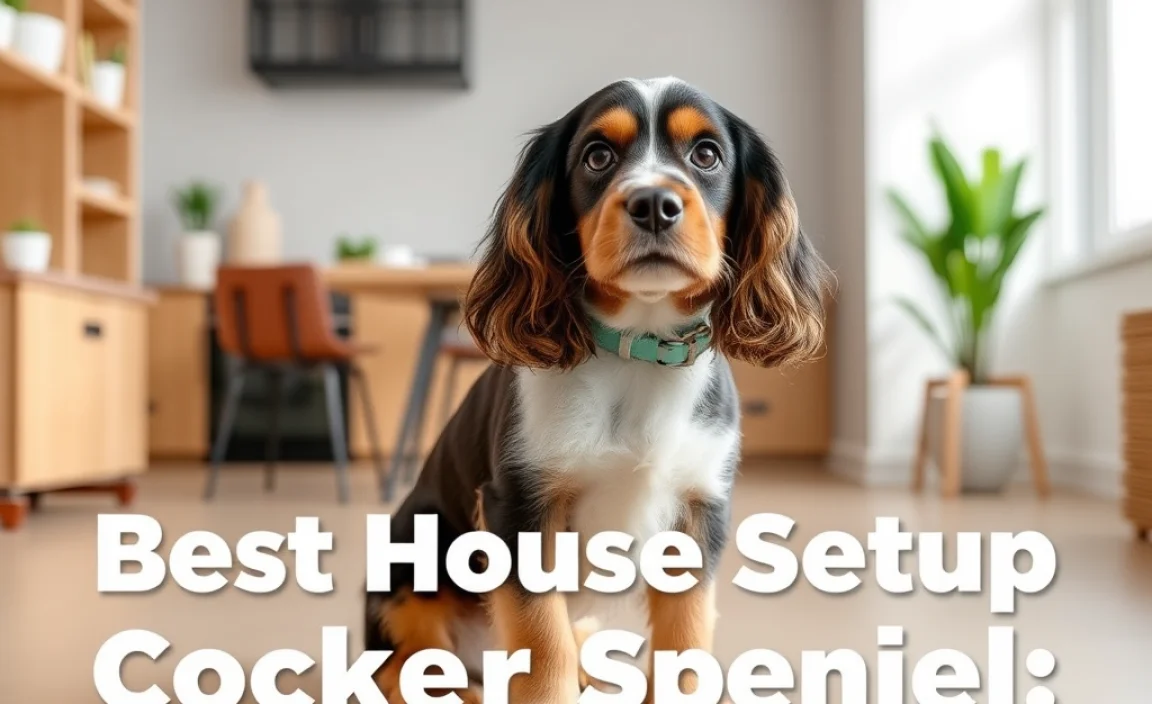 Best House Setup For Cocker Spaniel: Ultimate Guide - ThinKersVine