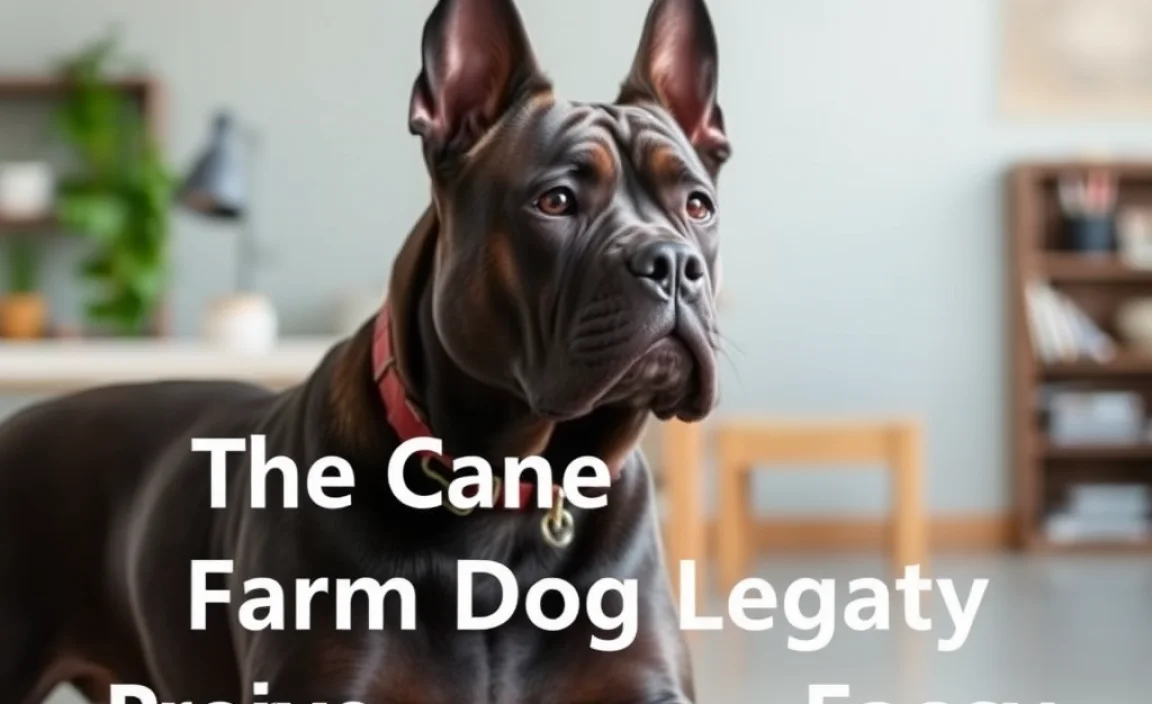 Cane Corso Dog Shows: Proven Farm Dog Facts - ThinKersVine